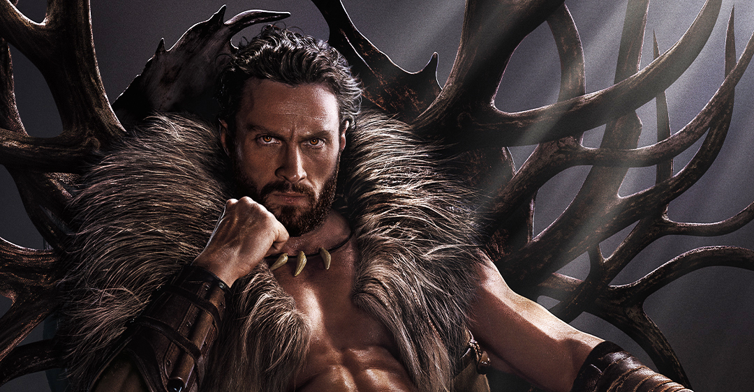 'Kraven the Hunter' Trailer Starring Aaron Taylor-Johnson & Russell Crowe