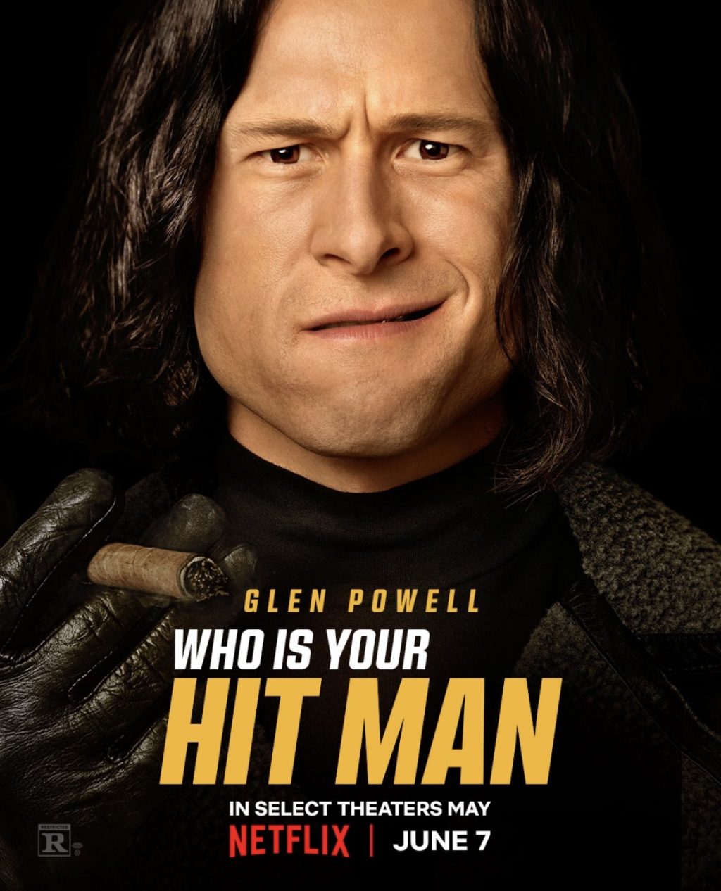New 'Hit Man' Posters See Glen Powell as Every Assassin