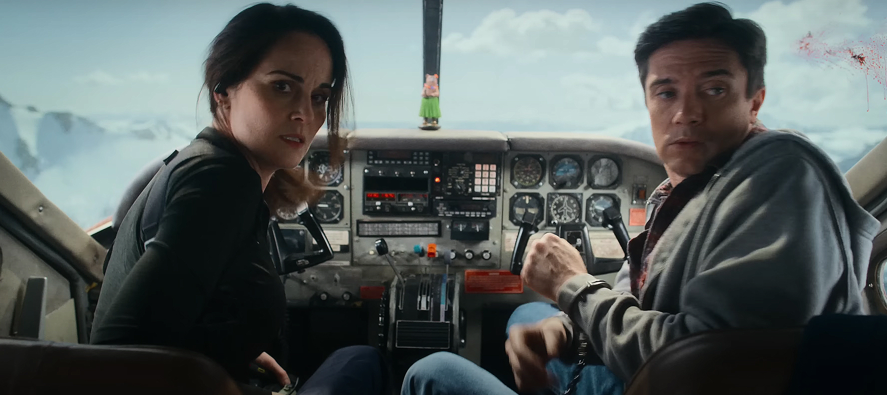 'Flight Risk' Trailer Mark Wahlberg Takes on Role of Crazed Mob Hitman in Mel Gibson’s New Film